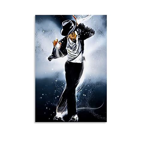 پوستر نقاشی رقص مایکل جکسون هنر چاپ و نقاشی روی بوم مرسوم ، مد روز مدرن اتاق خواب اتاق مطالعه