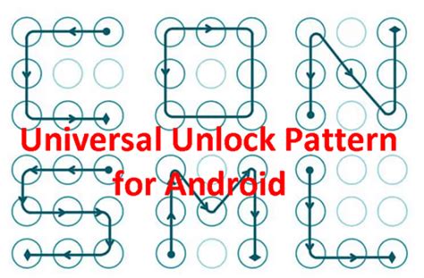 Universal Unlock Pattern For Android 6 Easy Ways To Unlock
