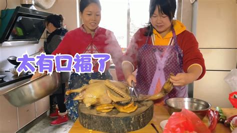 秋子带七宝第一次回外婆家，三哥三嫂备好了大鹅，伯父伯母笑开颜 Youtube