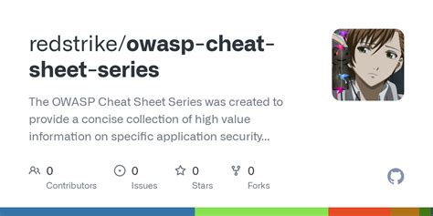 Owasp Cheat Sheet Seriescheatsheetsdotnetsecuritycheatsheetmd At