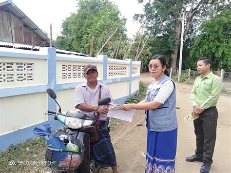 မြို့သစ်မြို့နယ်တွင် ရေဘေးနှင့် မြေပြိုဘေးအန္တရာယ် အသိပညာပေးနှိုးဆော်ခြင်း ဆောင်ရွက