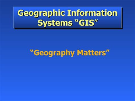 Gis Ppt