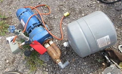 Tait Shallow Well Pump With Tank Bladder Albrecht Auction Service