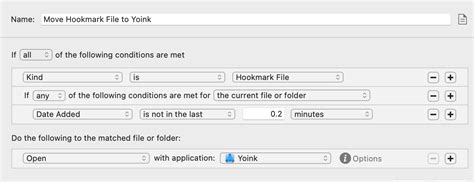 Creating A Hookmark File In The Active Folder Location Hookmark