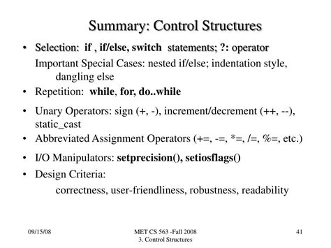 PPT 3 Control Structures PowerPoint Presentation Free Download ID 1410581