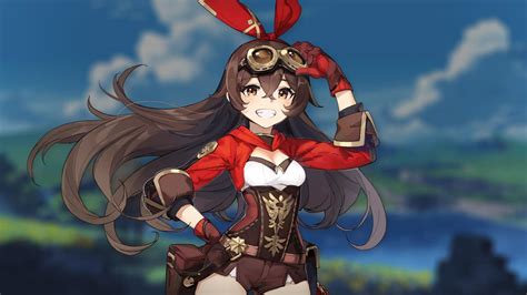 Genshin Impact Amber Build Et Quipement Gamosaurus