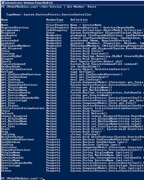 Powershell Function To Stop A Windows Service With A Status Of Stopping