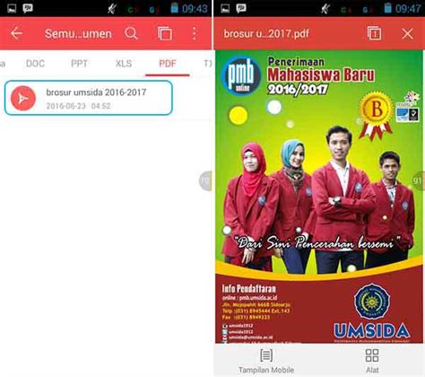 10 cara membuka file word excel powerpoint pdf di hp android