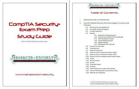 Free CompTIA Security Study Guide Security Guards Companies