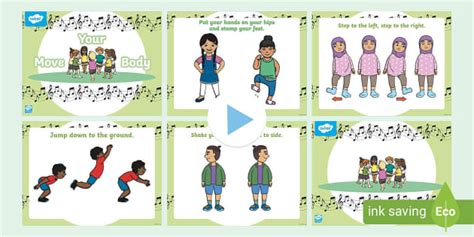 Move Your Body PowerPoint Teacher Made Twinkl