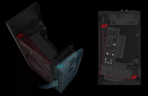 The Rog Itx Concept Case Is Designed For Serious Enthusiasts Rog