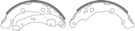 Brake Shoe Sb Bs43619