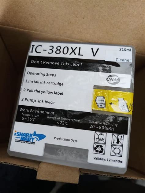 Iigm Pvt Ltd Bd Ic 380 Xl V Ink Tank For Ishark