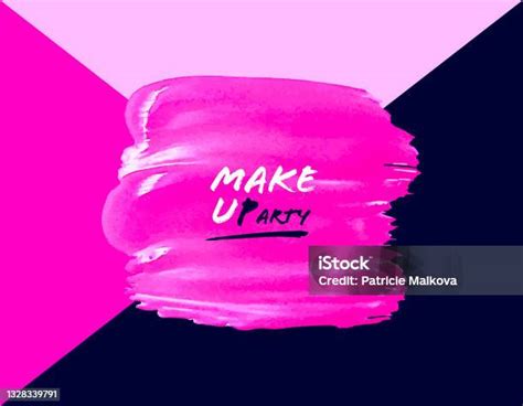 벡터 사실적인 핑크 립스틱 얼룩 사랑 배경 화장품 구성 메이크업 디자인 립 글로스 브러쉬 스트로크 미용 질감 배경 수채화 디자인 0명에 대한 스톡 벡터 아트 및 기타 이미지