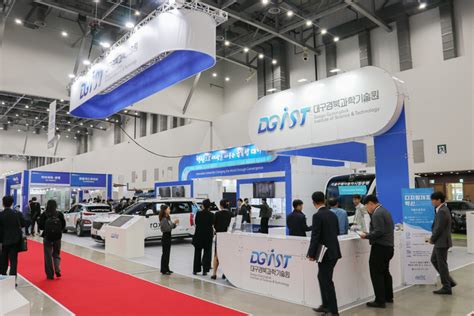 Dgist 융합연구원·디지털제조혁신사업단 2023 Difa에 참가 모빌리티 우수 연구성과 선봬 전자신문