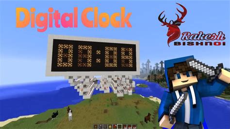 How To Make A Digital Clock In Minecraft Minecraft Rakesh YouTube