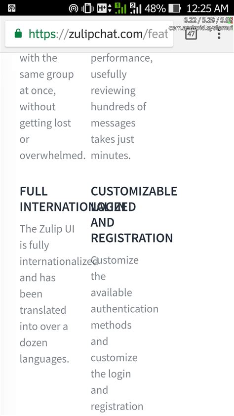 features page make it mobile responsive · issue 7925 · zulip zulip · github