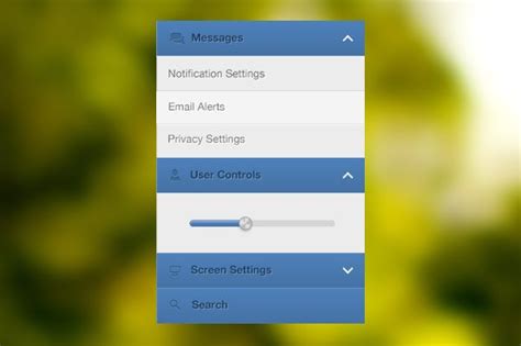 Expandable Css And Jquery Menu Templates And Themes ~ Creative Market