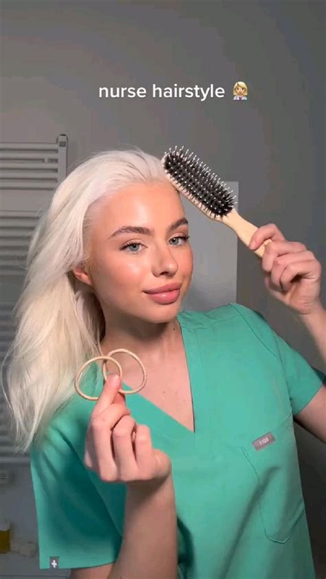 Awesome Hairstyle Idea For Girls Hairstyle Hairstyletutorial Nurse