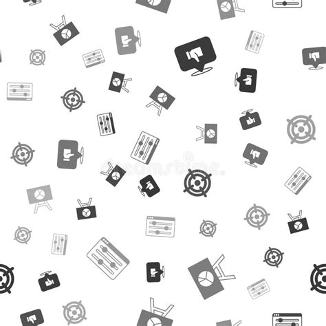 Set Dislike In Speech Bubble Board With Graph Chart Target And Browser Setting On Seamless