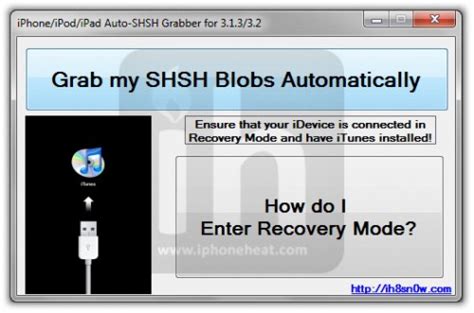 grab shsh blobs for ipad 3 2 with autoshsh
