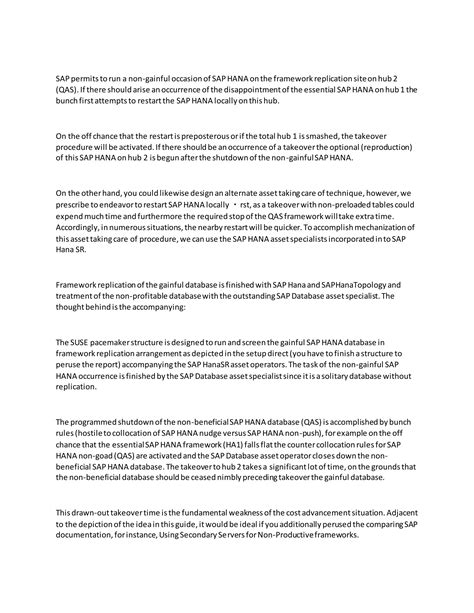 Suse Linux Hana Db Implementation Pdf Free Download