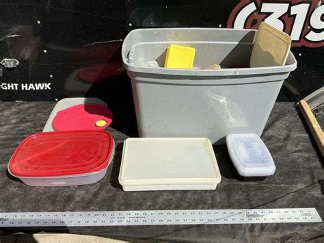 Tupperware Plastic Legacy Auction Company