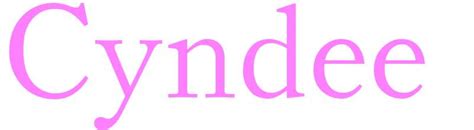 Cyndee Name For Girls Meaning Popularity And Origin