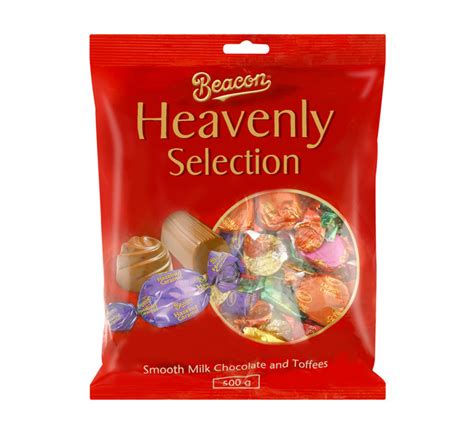 Beacon Heavenly Selection Assorted Bag Chocolates 1 X 500g Seamens