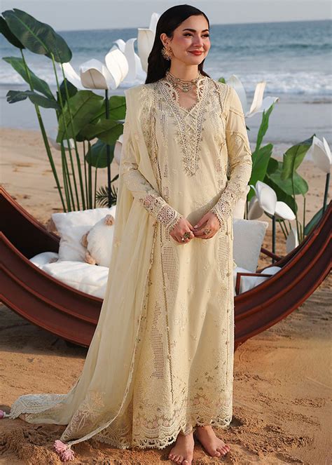 Buy Sahil Luxury Lawn 26 By Qalamkar Sa 03 Safa Online In Canada