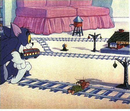 Kitty Foiled Tom And Jerry Railroad Tom And Jerry Cartoon Tom And