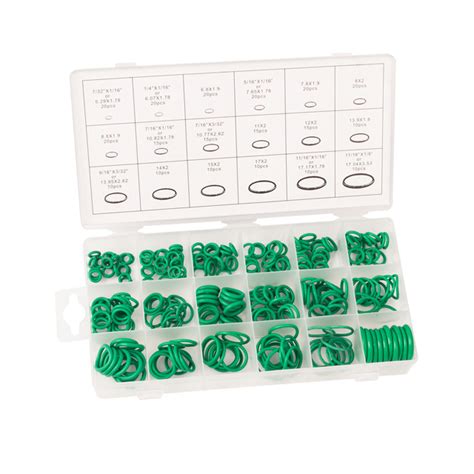 270pc Green Color Hnbr Rubber O Ring Seal Set For Air Conditioning Ac Repair From China