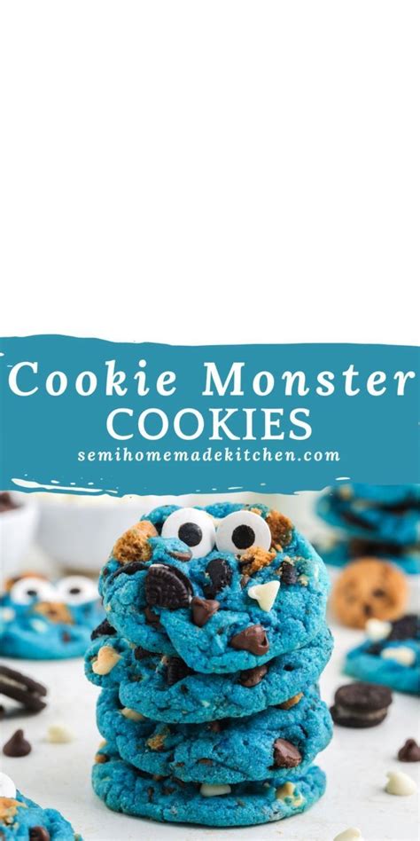 Cookie Monster Cookies Video Recipe Video In Monster Cookies Recipe Monster