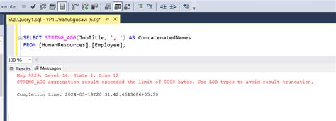 Exploring The Power Of String Agg Function In Sql Server By Rahul Gosavi Medium