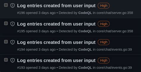 remove dynamic values in log messages · issue 2117 · owncast owncast · github