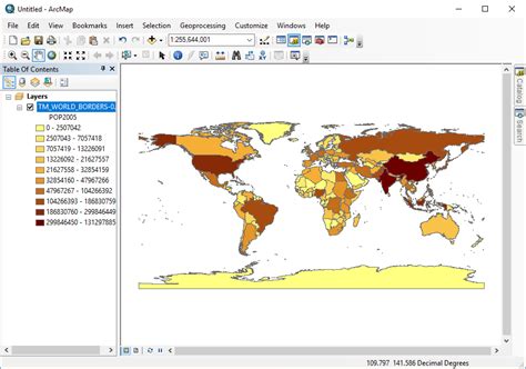 How To Create Population Maps In Arcmap