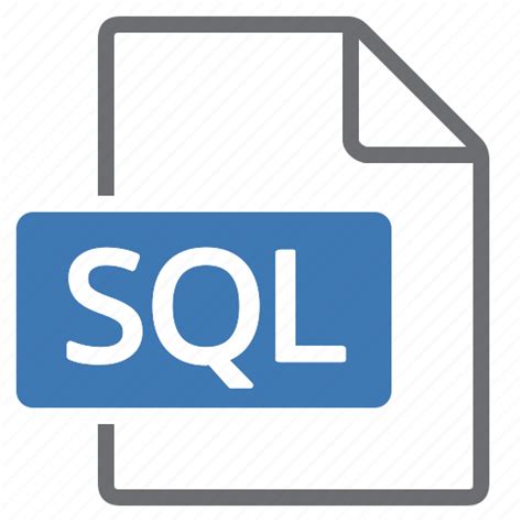 Create Document Language New Query Sql Structured Icon