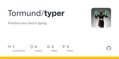 Github Tormundtyper Practice Your Touch Typing