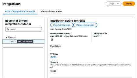 教程：创建具有到 Amazon Ecs 服务的私有集成的 Api Amazon Api Gateway
