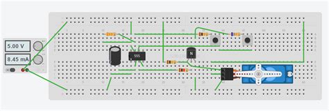 555 Servo Controller Schematic