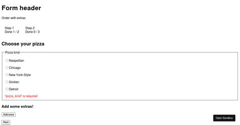 Form Architecture Poc Codesandbox Form Architecture Poc Codesandbox