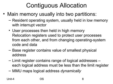 Os Swapping Paging Segmentation And Virtual Memory Ppt Operating Systems Computer