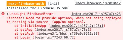 Firebase Client Initialization Error When Using Firebase Latest Issue Gladly