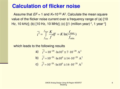 Ppt Cmos Analog Design Using All Region Mosfet Modeling Powerpoint Presentation Id193067
