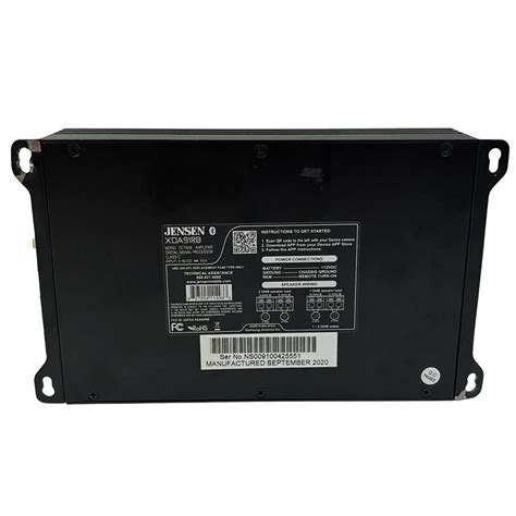 Jensen Octane Xda91rb 1200 Watt Class D Monoblock Car Amplifier