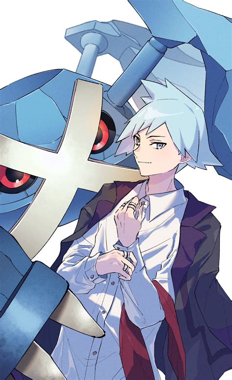 Steven Stone And Metagross Pokemon And More Drawn By Anidf Danbooru
