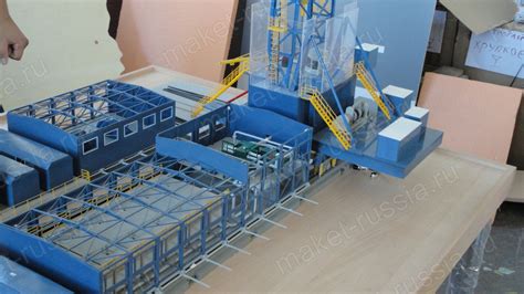 Макет Буровая установка БУ 5000 Уралмаш