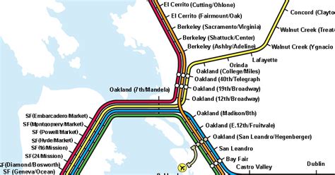 Trying To Build A Better Bart Map Curbed Sf