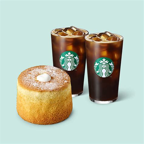 스타벅스 아이스 카페 아메리카노t 2잔 부드러운 생크림 카스테라 홈플러스 택배배송