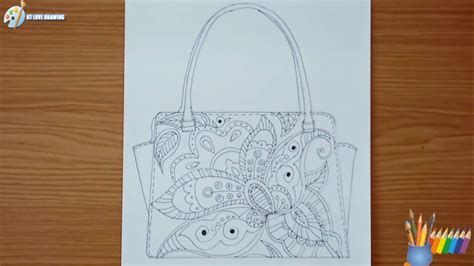 Vẽ Tạo Dáng Và Trang Trí Túi Xách Mỹ Thuật 9 Vẽ Hình Design And